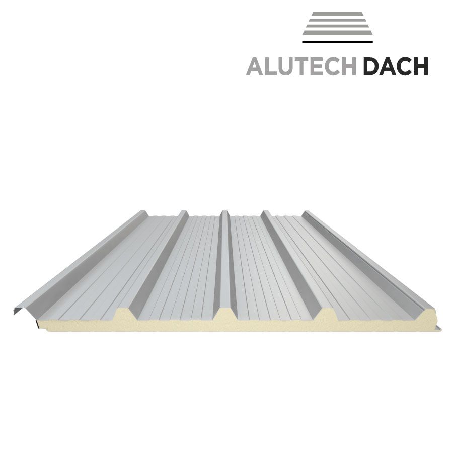 Alutech Dach - Pannello coibentato da copertura a cinque greche ...